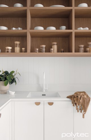 Blossom White Smooth | Polytec Colours | ICAD Joinery
