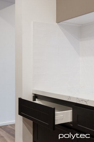 Black Woodmatt | Polytec Colours | ICAD Joinery