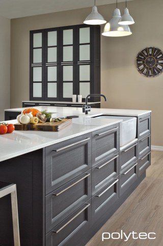 Black Woodmatt | Polytec Colours | ICAD Joinery