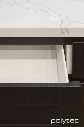 Black Woodmatt | Polytec Colours | ICAD Joinery